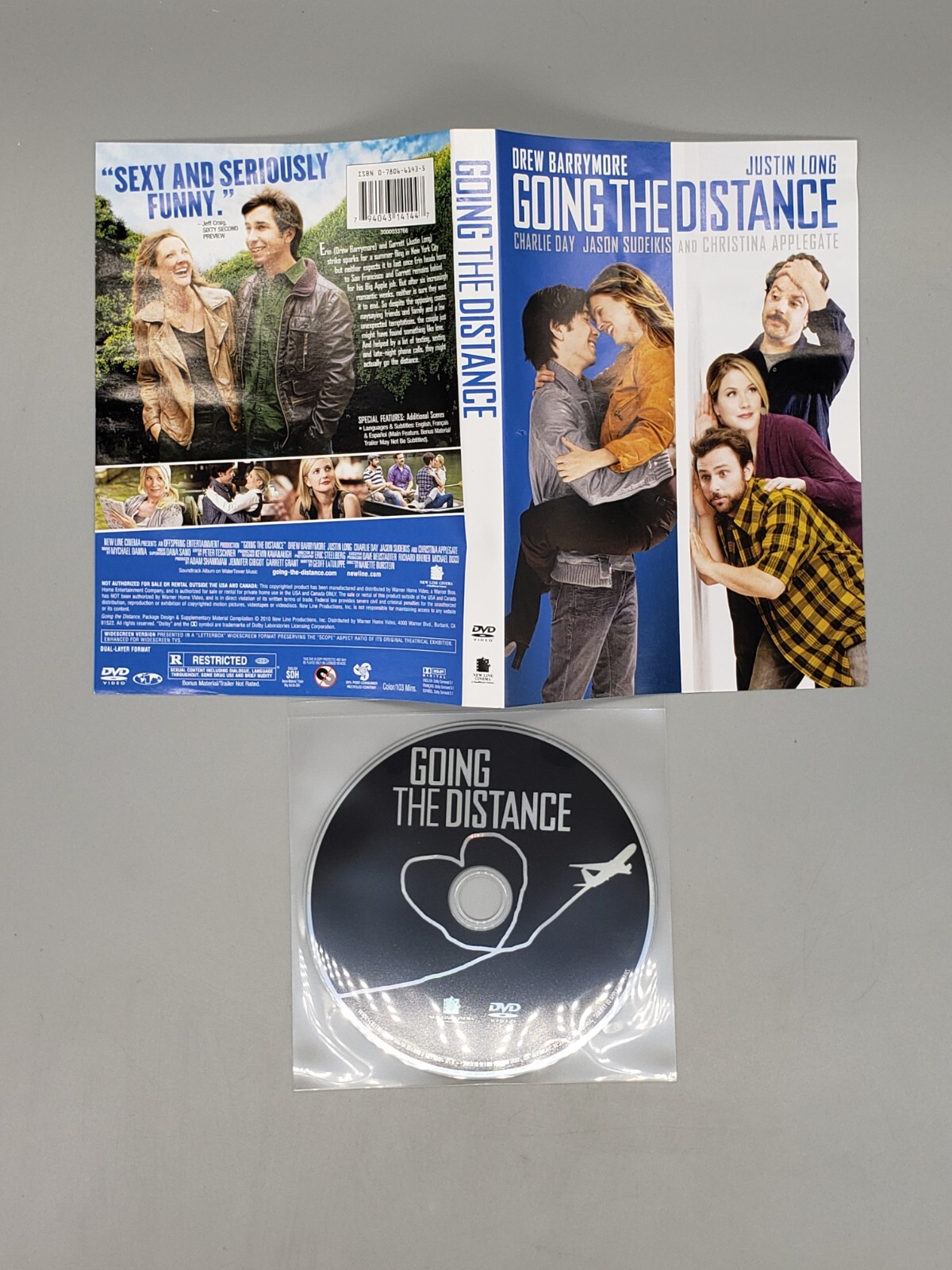 Going the Distance (DVD, 2010) No Case No Tracking 794043141447| eBay