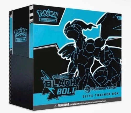 Pokémon TCG - Black Bolt POKEMON CENTER ETB - PREORDER JULY 2025 PRE ...