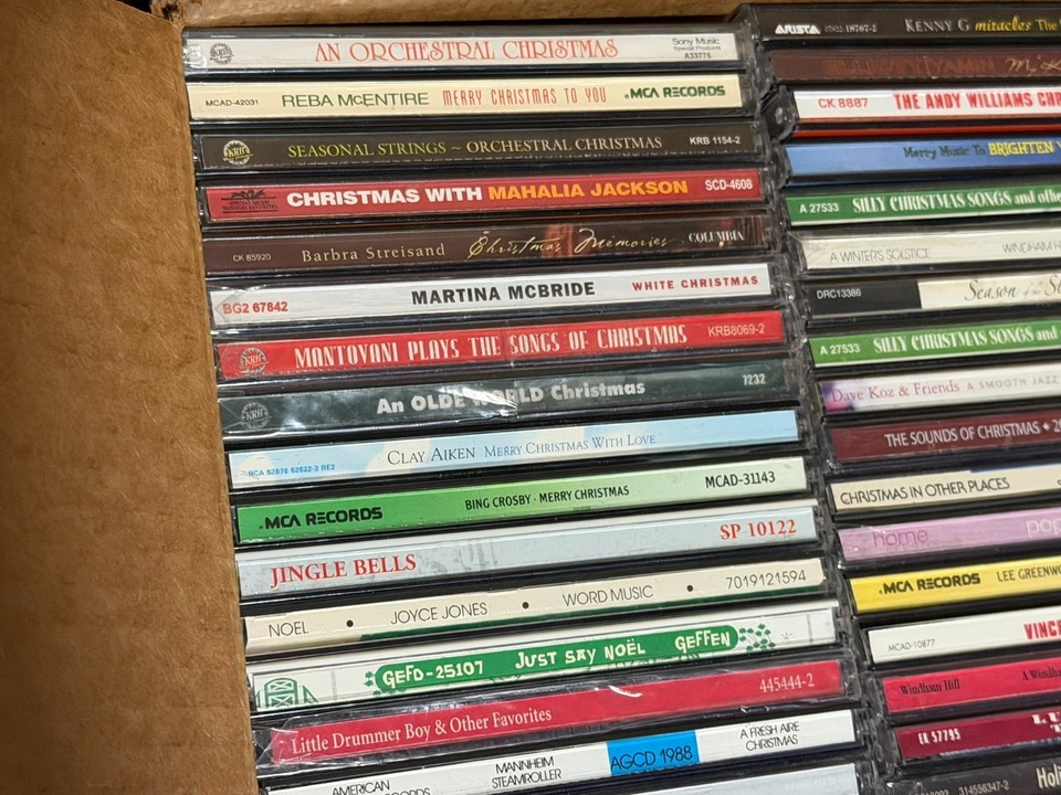 *LOT OF 75 CDS* Christmas Music/Holiday Albums CD Collection ALL GREAT ...