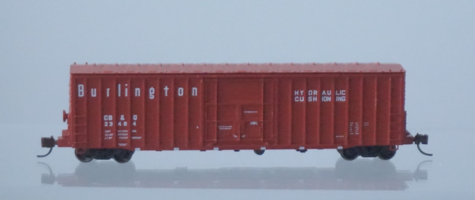 Eastern Seaboard Models BURLINGTON CB&Q 23484 N Scale Box Car - 222602 ...