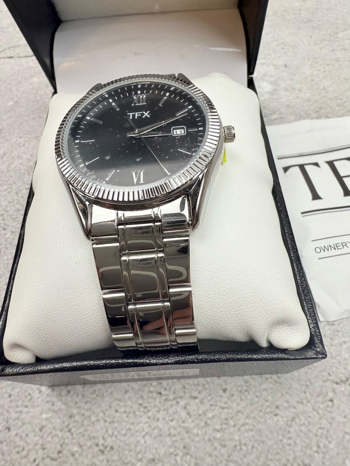 TFX by Bulova Men’s Stainless Steel Watch with Black Dial 36B113 new in ...