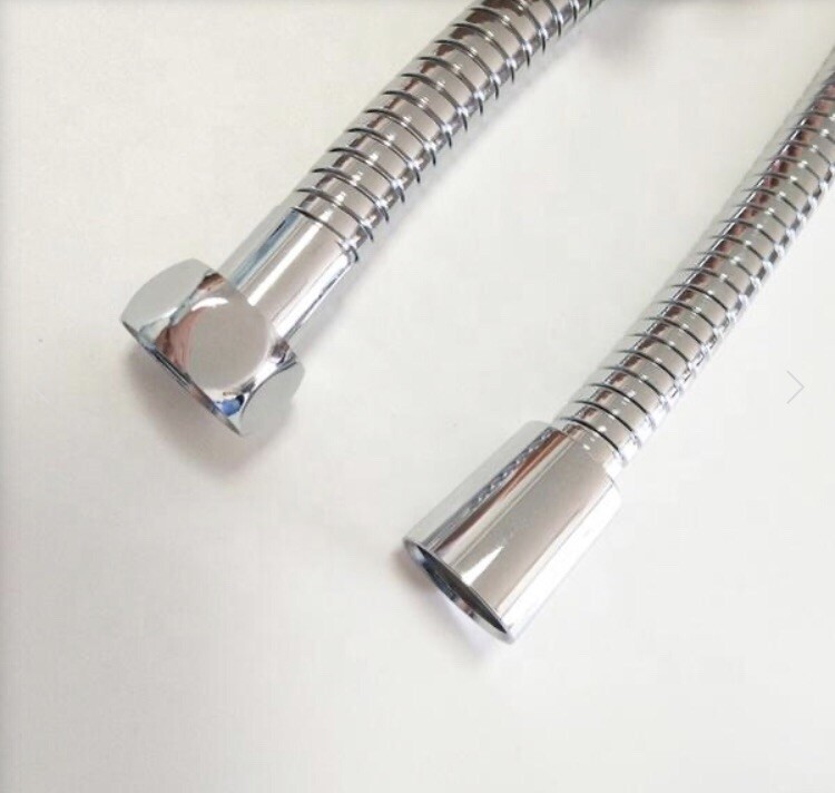 Long Hose 1.5m Flexible Stainless Steel Chrome Standard Shower Bathroom ...