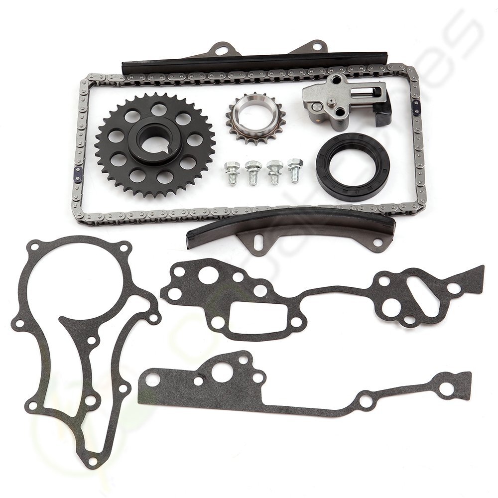 Timing Chain Kit(2 Steel Guides) For Toyota Pickup 85-95 2.4L SOHC 22R ...