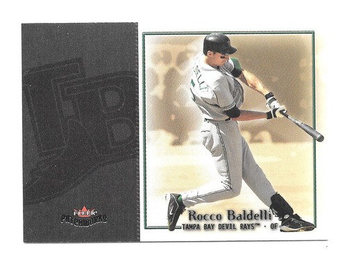 2004 Fleer Patchworks Baseball Rocco Baldelli Devil rays #65 NRMT | eBay