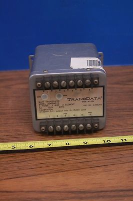 Watt Transducer TransData Model 20WPM510, 3 Phase, 3 Wire, 2 Element | eBay