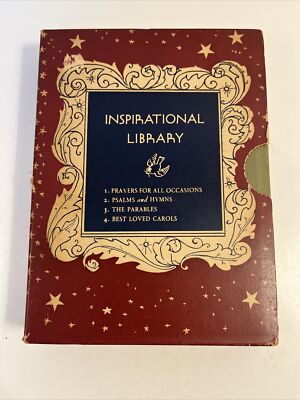 Inspirational Library 4 Volume Boxed Complete Set 1949 illustrator ...