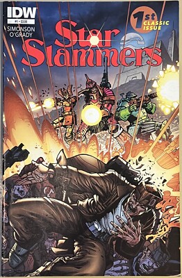 Star Slammers #1 Comic Book March 2014 1st Printing by Walter Simonson ...