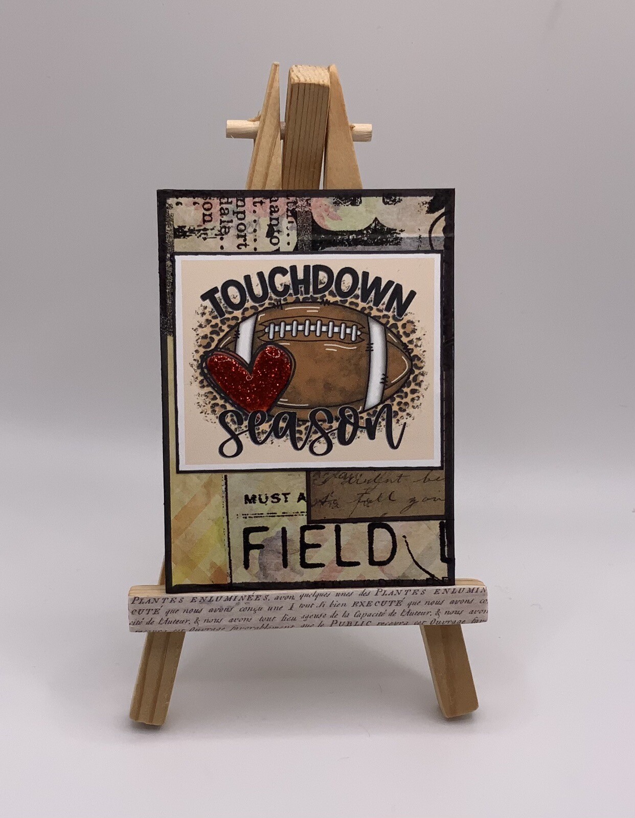 aceo atc original artist trading cards Football | eBay