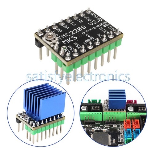MKS TMC2209 2209 3D Printer Stepper Motor Dirve StepStick UART Replace ...
