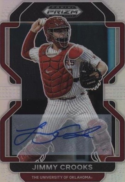 2022 Panini Prizm Draft Picks - Silver Prizm Autographs #PDP127 Jimmy ...