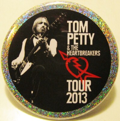 Tom Petty PIN BUTTON 2013 Concert Tour Tribute Heartbreakers ...