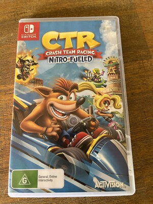 CTR Crash Team Racing Nitro Fueled Nintendo Switch Game | eBay Australia