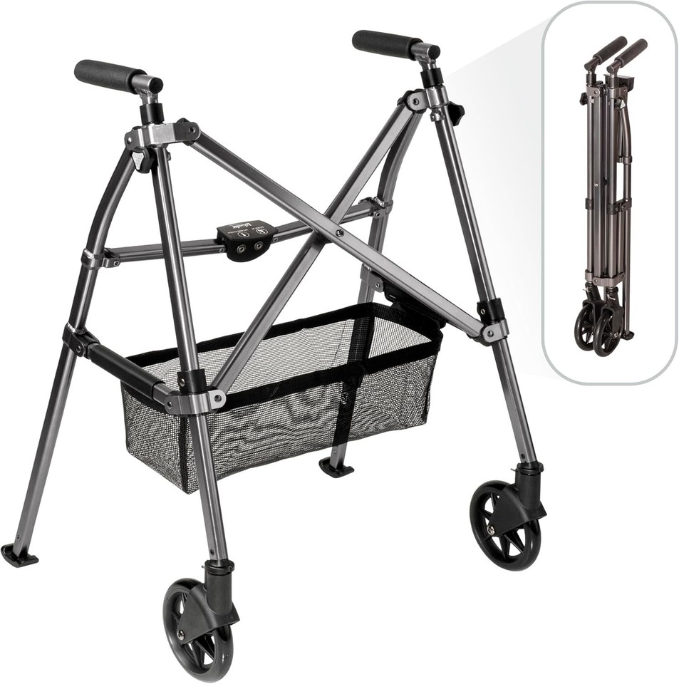 Able Life Space Saver Stander Wonder Rollator Lightweight Folding ...