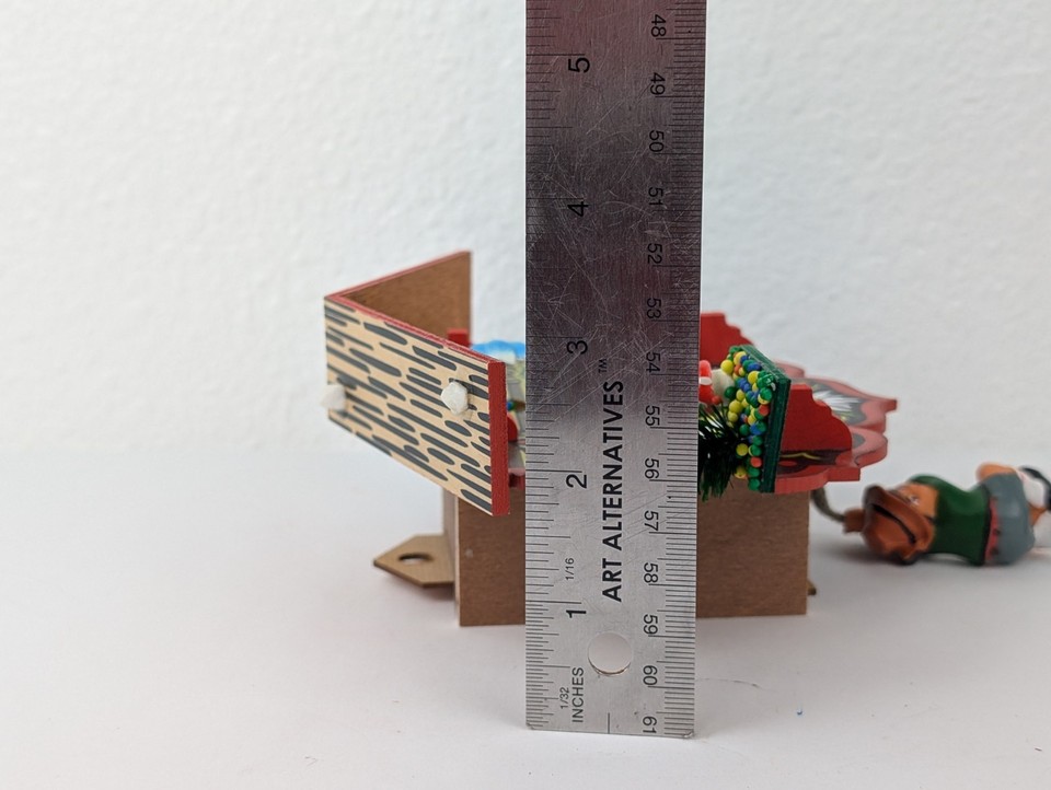 Vintage Germany Quartz Pendulum Cuckoo Clock Swinging Man Silent | eBay