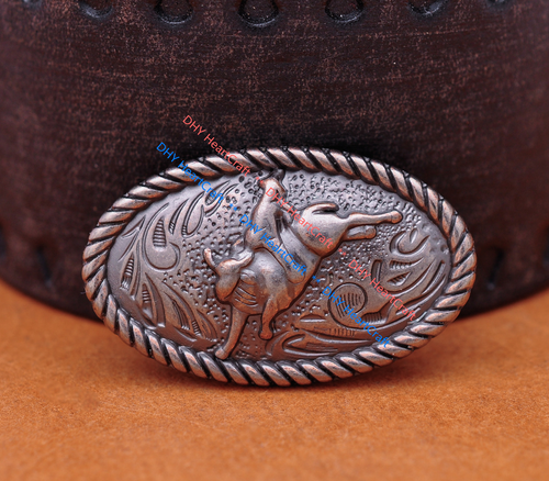 6X 36*22MM HEAVY DUTY DIY WESTERN TEXAS COWBOY BRONC RIDING ...