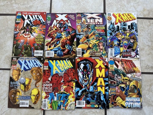 X MEN COMIC BOOK 8 Comic Books Lot | eBay