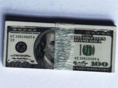 Bundle Of Cash Money, Dolls House Miniature, Doll House Money. 1,12 ...