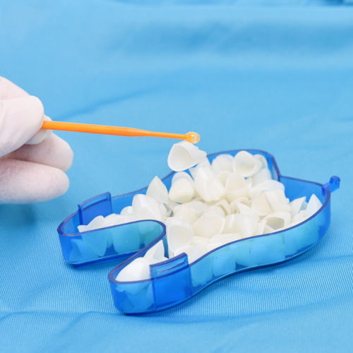 20 Pcs Dental Refill Bonding Stick Teeth Crowns Adhesive Rod Ceramic ...