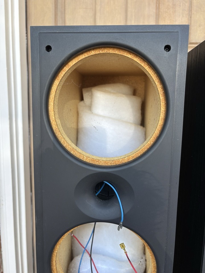 Pair of Infinity RS5 Wood Speaker Casings💎W/ Wires💎No Splintering | eBay