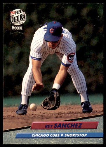 1992 Ultra Rey Sanchez #180 Chicago Cubs - Rookie | eBay