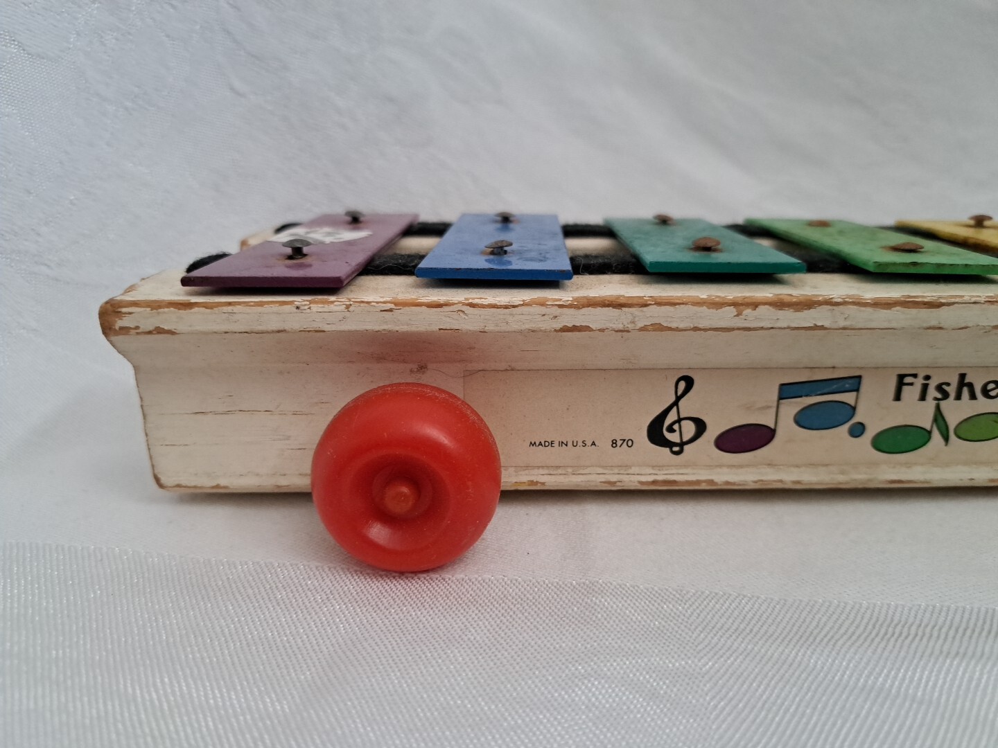 1979 Fisher Price TOYS 870 Pull-A-Tune Xylophone Child Toddler Toy ...
