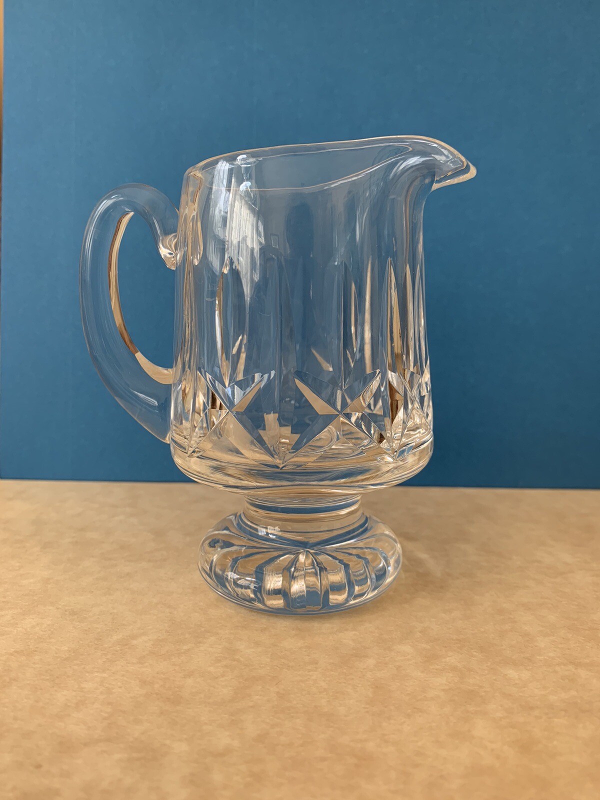 VINTAGE WATERFORD KYLEMORE CRYSTAL WATER PITCHER 5” Gothic Signature ...