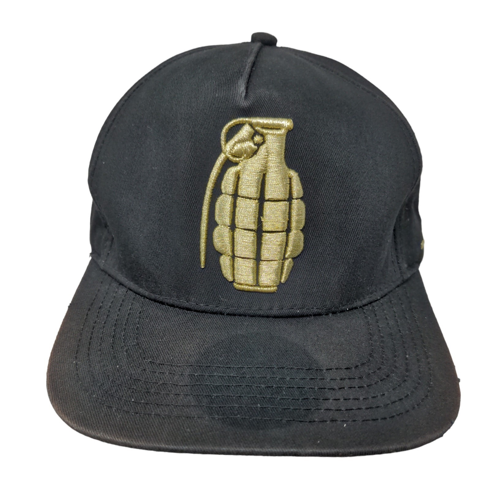 JC Hats Boy's Snapback Hat Black Embroidered Grenade Logo Solo Los ...