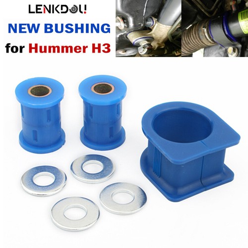 Blue Polyurethane Steering Rack Bushing Set For Hummer H3 2008-2010 GMC ...