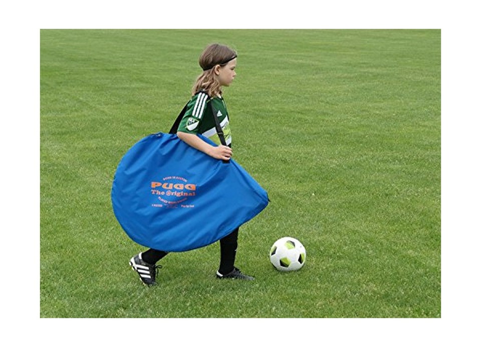 PUGG 4 Foot Pop Up Soccer Goal - Portable Training Futsal Football Net ...