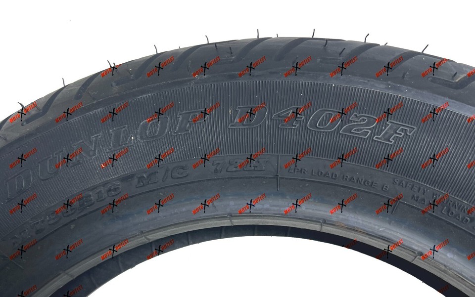 Dunlop D402 MT90B16 Front & Rear Motorcycle Tire Set Harley-Davidson MT ...