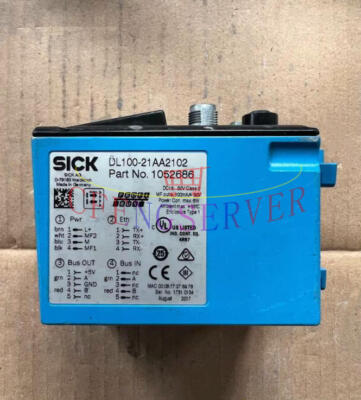 1PC Used SICK DL100-21AA2102 1052686 Long distance laser ranging sensor ...