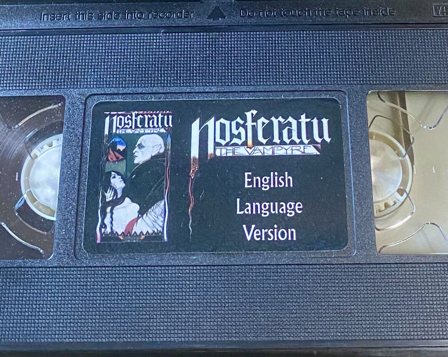 Nosferatu The Vampyre 1979 Werner Herzog Color Remake (VHS 1999 ...