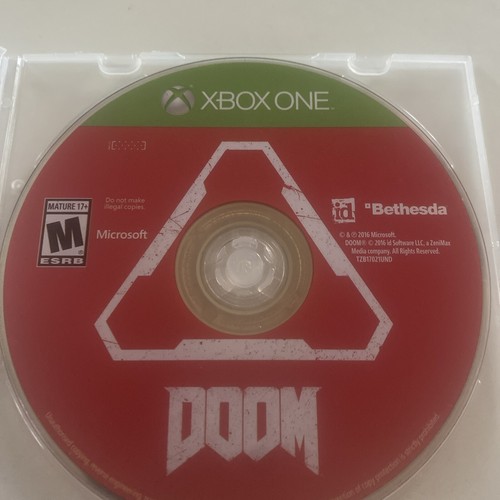 Doom - Microsoft Xbox One Disc Only 93155170216 | eBay