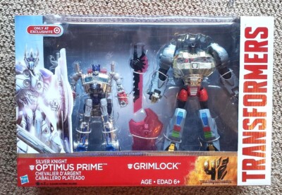 Hasbro Transformers Target Exclusive AOE Silver Knight OPTIMUS PRIME ...