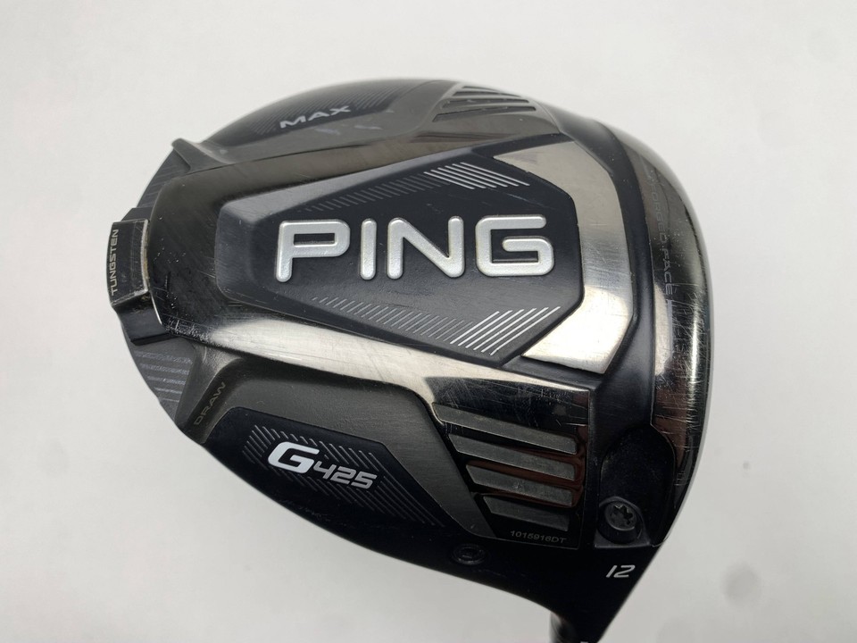 Ping G425 Max Driver 12* C6 Red Senior Graphite Mens RH HC Midsize Grip ...