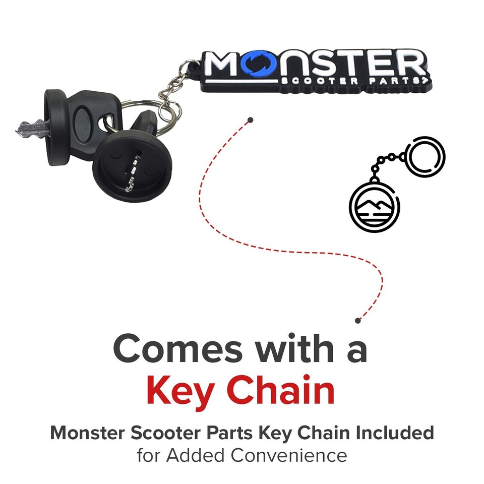 Keys for Golden Buzzaround EX, LT, & Later XL, XL HD Model Scooters MBE ...