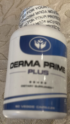 DERMA PRIME PLUS 60 Veggie Capsules Exp 4/2025 Sealed Free Shipping | eBay