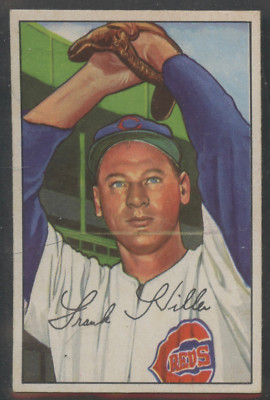 1952 Bowman #114 Frank Hiller Cincinnati Reds | eBay
