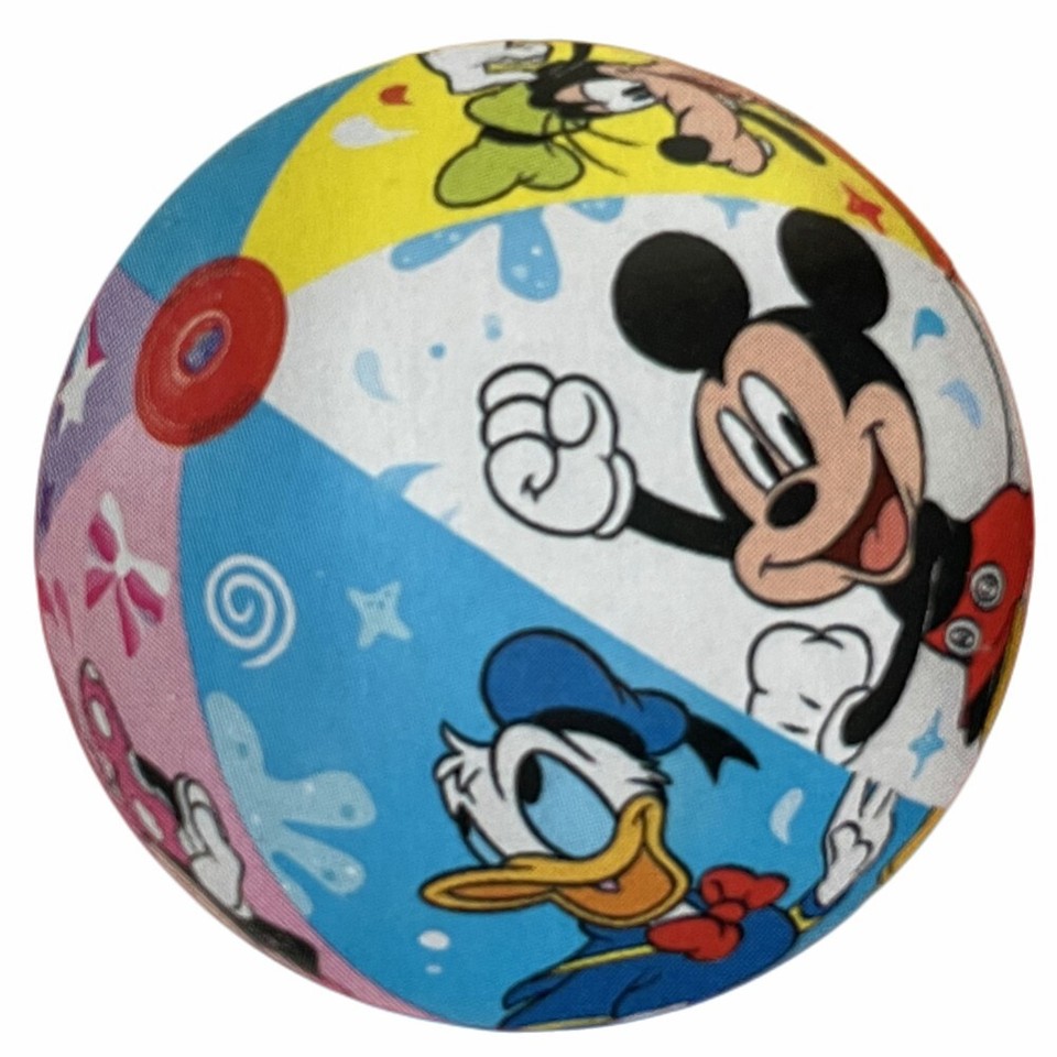 Disney Mickey Mouse 20" Inflatable Beach Ball Pool Toy, Mickey Beach ...