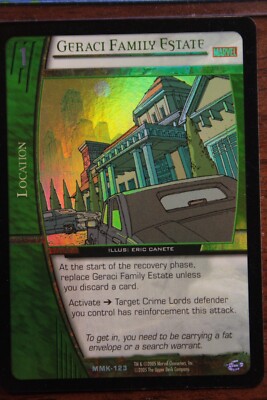 VS System: "Geraci Family Estate" (Foil) MMK-123 | eBay