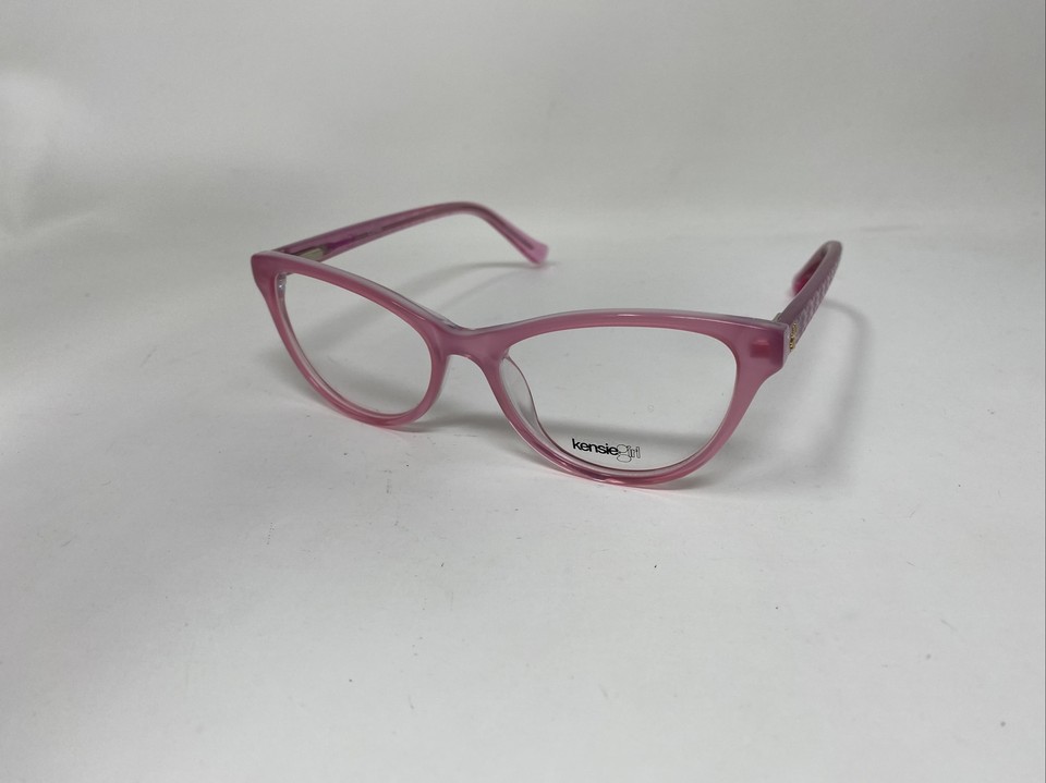 KENSIE GIRL EYEWEAR Collab FL PINK 48/15/130 FLEX HINGE EYEGLASSES !B95 ...