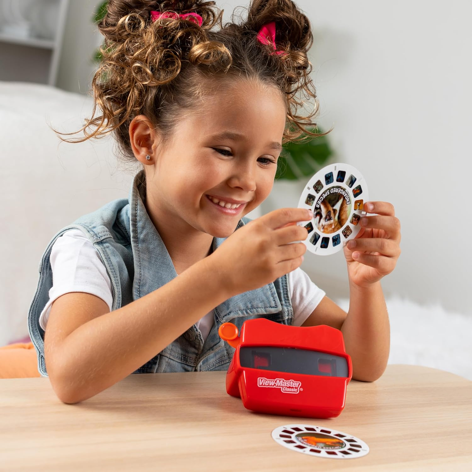 Classic View-Master - Metallic Viewfinder with 2 Reels Included - STEM ...
