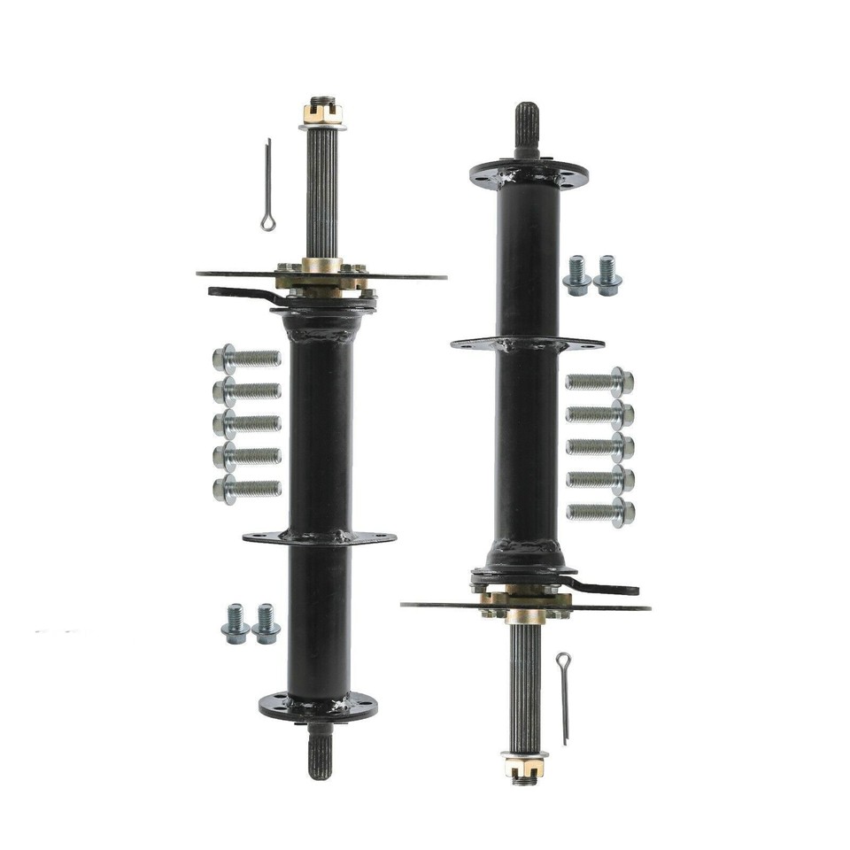 Front + Rear Axle Kit 1000W 1500W Differential Motor Tire for Mower ATV ...