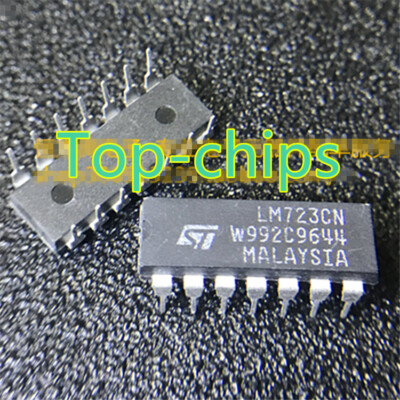 10PCS LM723CN LM723 DIP-14 IC Adj. Voltage Regulator 2-37V NEW GOOD ...