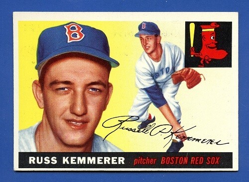 1955 Topps # 18 RUSS KEMMERER BOSTON RED SOX EXMT | eBay