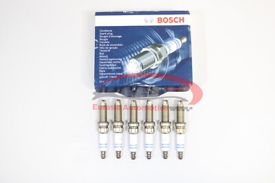 Bosch Spark Plugs 6 x ZGR6STE2 / 121200375244 For BMW 335is 3.0L 2011 ...