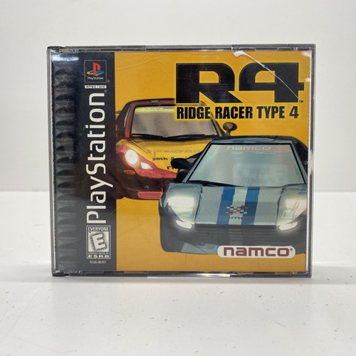 R4: Ridge Racer Type 4 - Sony PlayStation (CIB with Registration Card ...