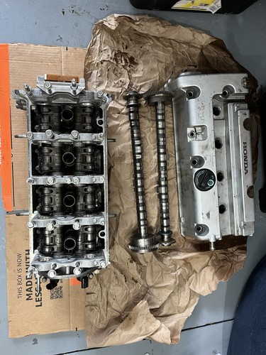 Honda Acura 2.4 RBB K24A DOHC Vtec Cylinder head With Cams And Valve ...