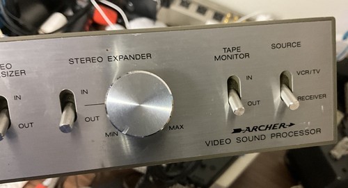 Vintage Archer 15-1277 Radio Shack Video Sound Processor Great Shape ...