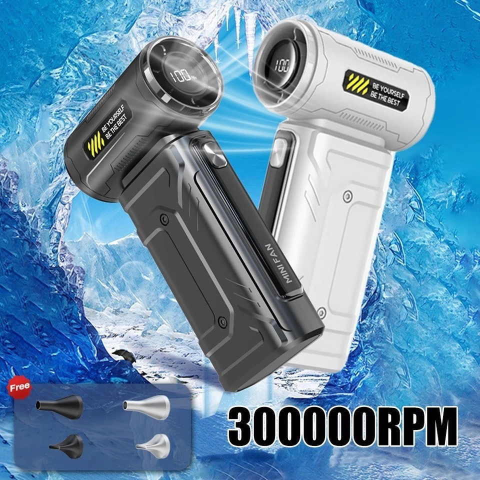 Jet Dry Mini Blower Air Blower Super Fan Turbo Powered Portable 450 000 ...